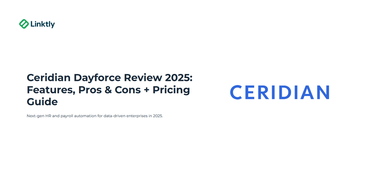 Ceridian Dayforce Review 2025 – Features, Pros, Cons & Pricing