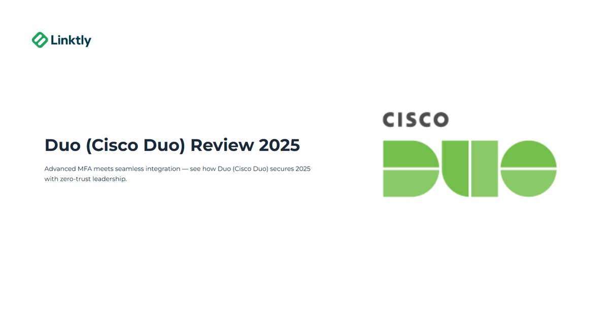 Duo (Cisco Duo) Review 2025 – Features, Pros, Cons & Pricing