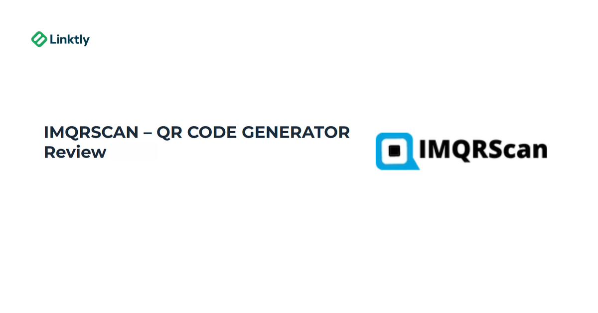 IMQRSCAN - QR CODE GENERATOR Review 2026 – Features, Pros, Cons & Pricing