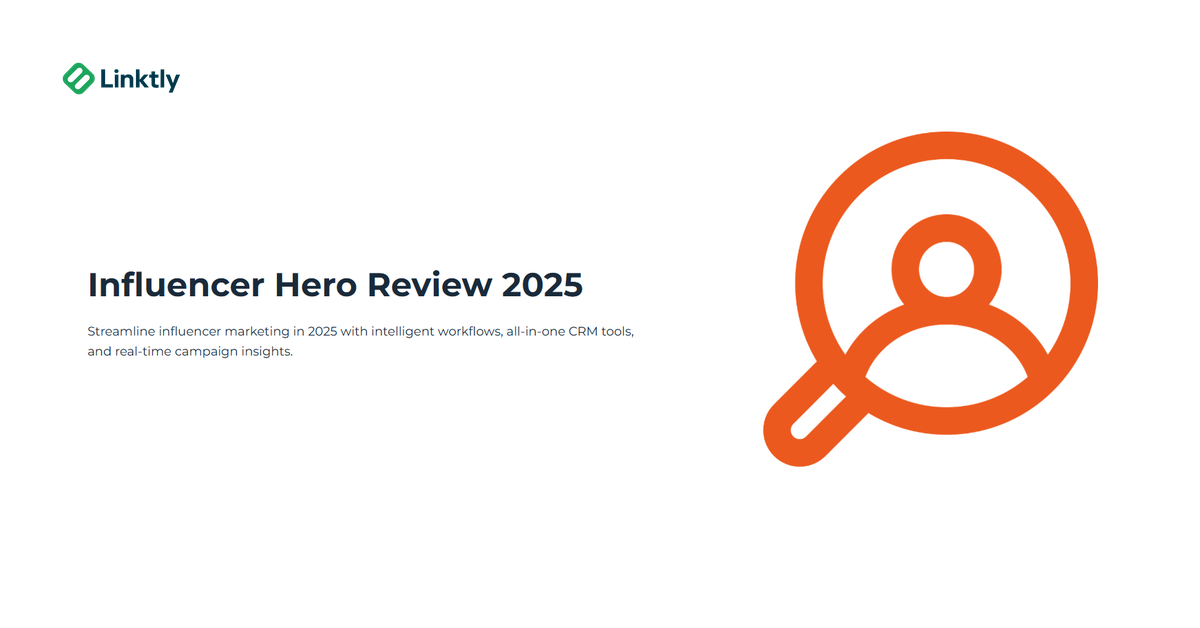 Influencer Hero Review 2025 – Features, Pros, Cons & Pricing