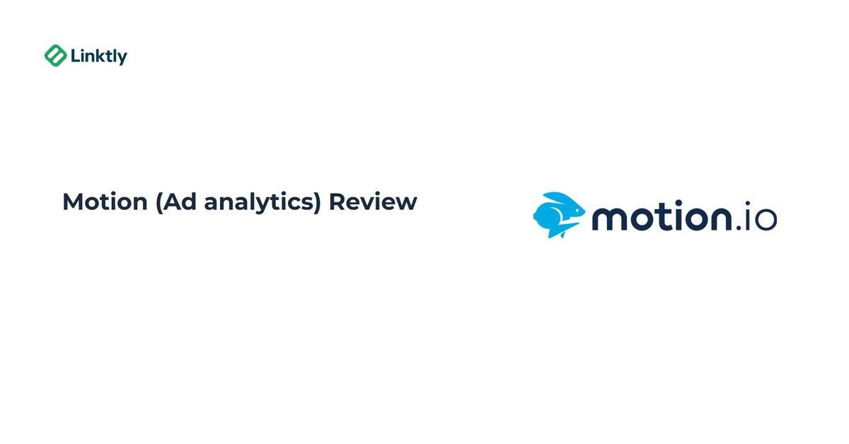 Motion (Ad analytics) Review 2026 – Features, Pros, Cons & Pricing