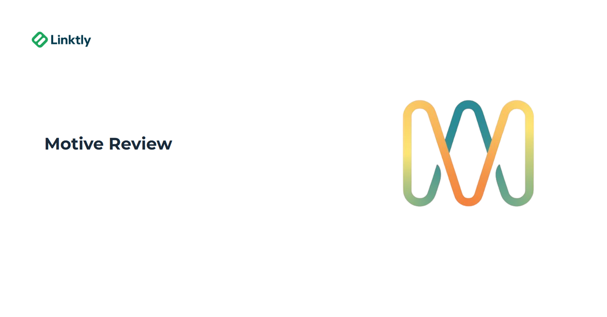 Motive Review 2026 – Features, Pros, Cons & Pricing