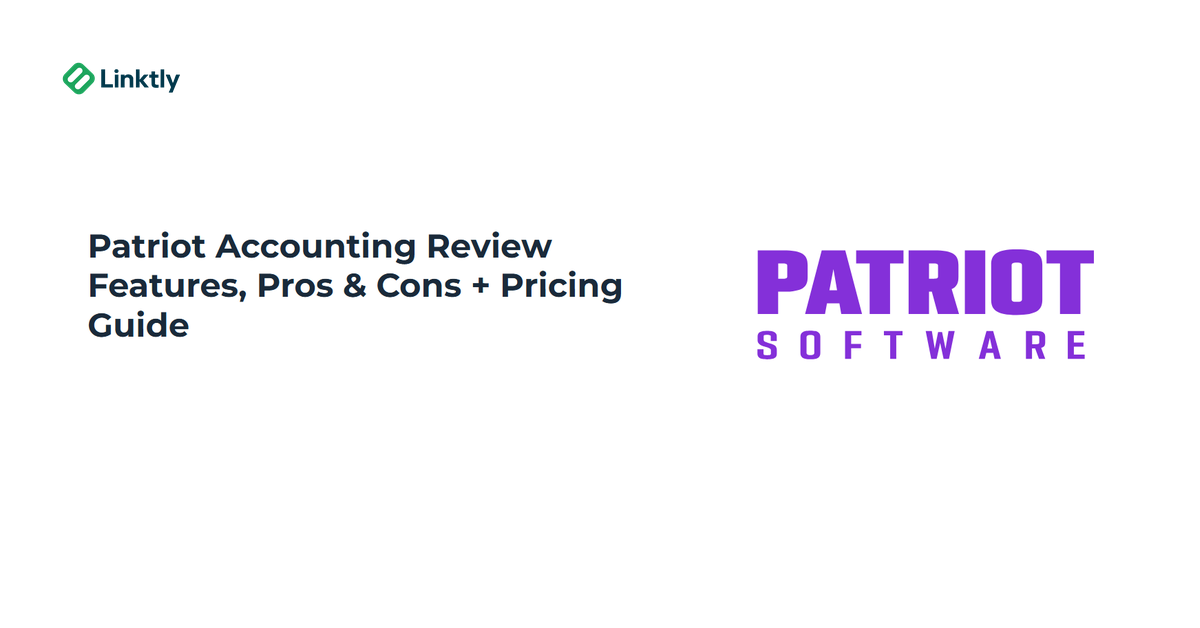 Patriot Accounting Review 2026 – Features, Pros, Cons & Pricing