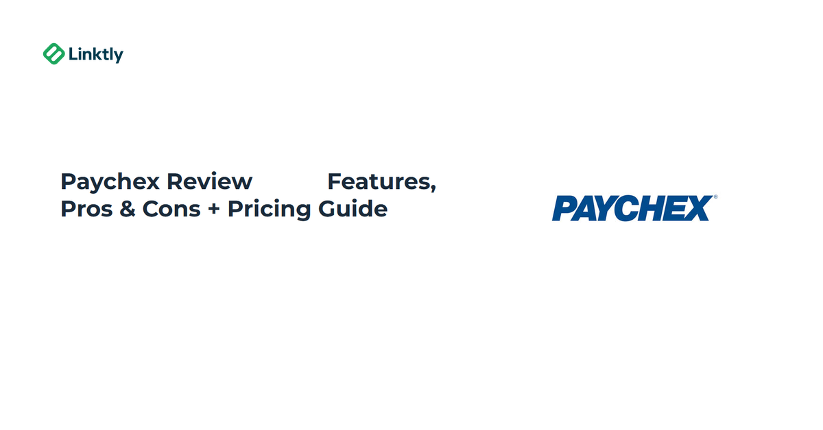 Paychex Review 2026 – Features, Pros, Cons & Pricing