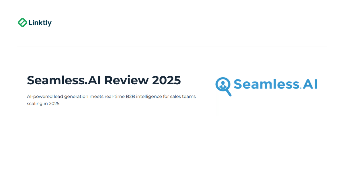 Seamless.AI Review 2025 – Features, Pros, Cons & Pricing