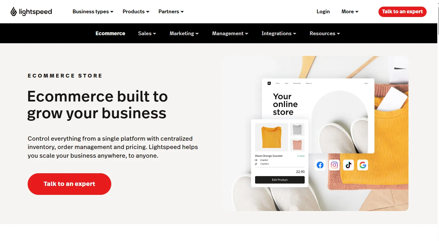 Lightspeed eCom Review 2025 – Features, Pros, Cons & Pricing