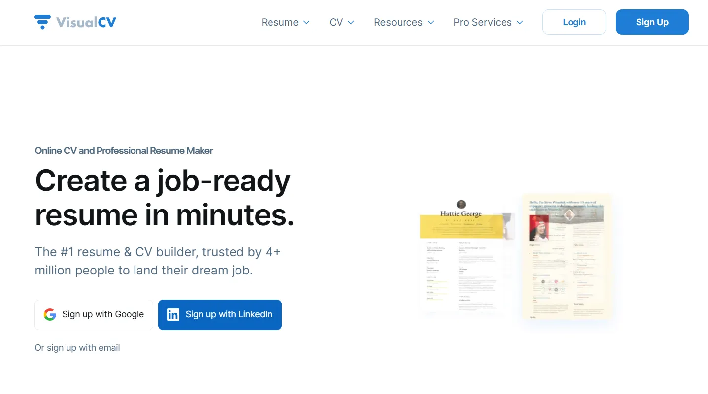 VisualCV Review 2026 – Features, Pros, Cons & Pricing