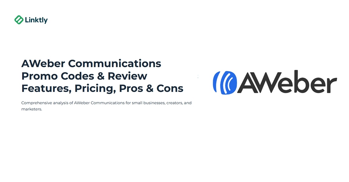AWeber Communications Review 2026: Features, Pricing, Promo Codes