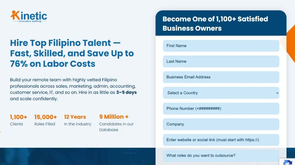 Kinetic Innovative Staffing Review 2026 | Features, Pricing, Promo Codes