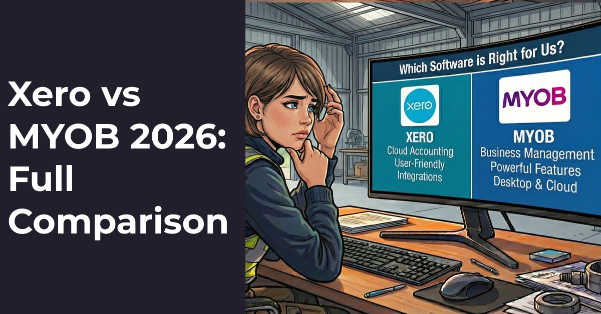 Xero vs MYOB 2026: Full Comparison